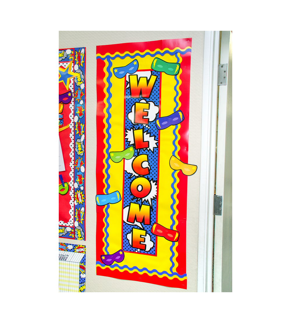 Superhero Welcome Banner
