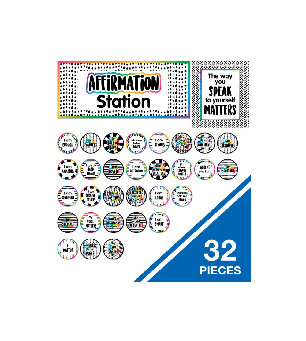 Affirmation Station Bulletin Board Set Carson Dellosa Education®